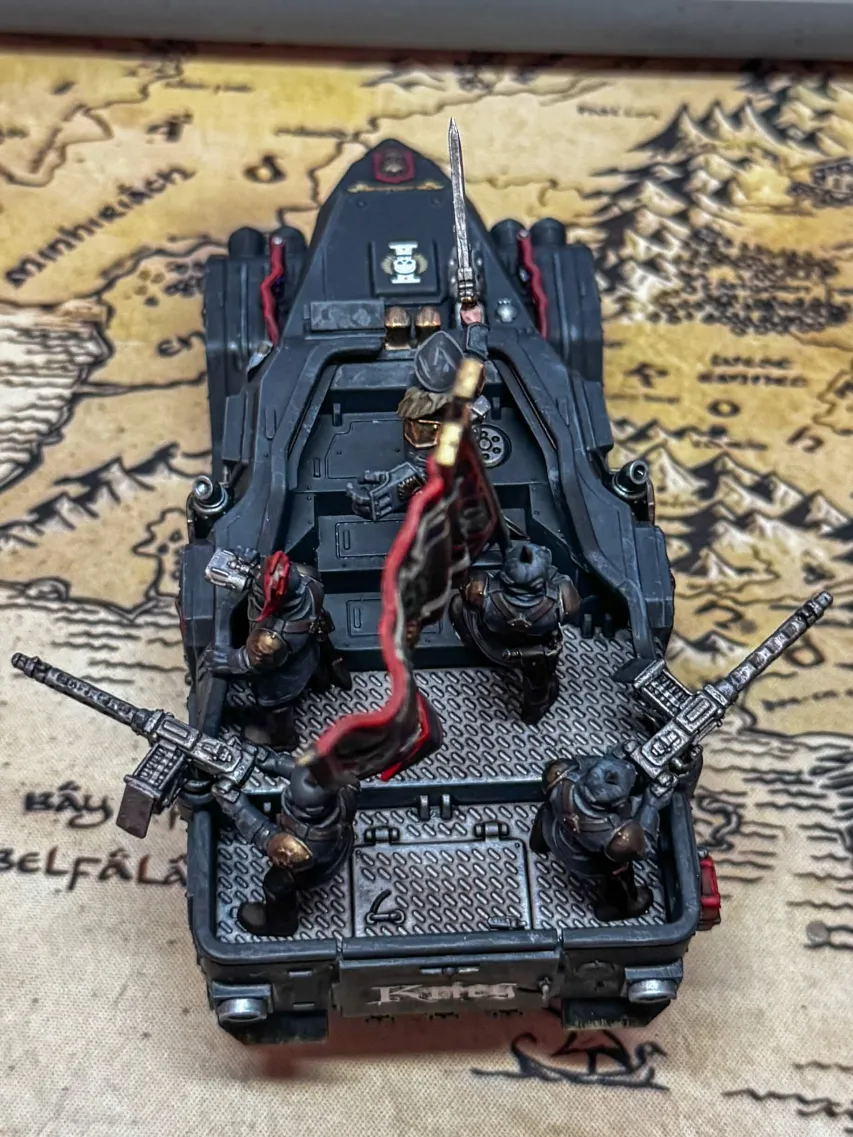 Tabletop Battles Reviews: Centaur RSV, Hippogriff AFV, Commissar Graves ...